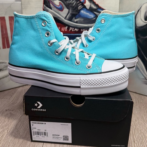 Converse | Shoes | New Womens Converse Chuck All Star Hi Shoes Lift ...